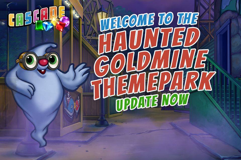 Cascade: Creep through the Haunted Goldmine Themepark | funkitron