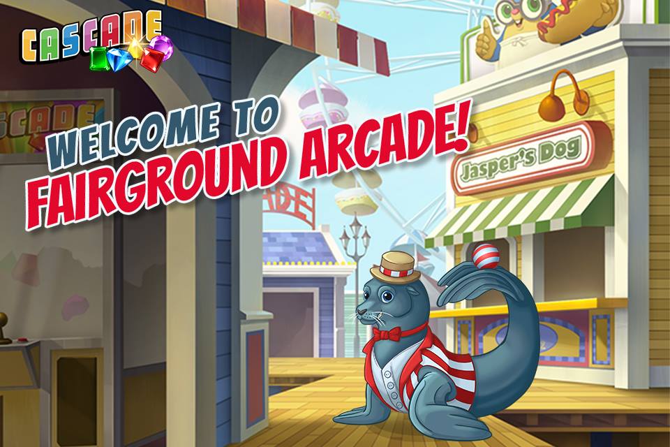 Cascade: Enjoy the Attraction at Fairground Arcade | funkitron
