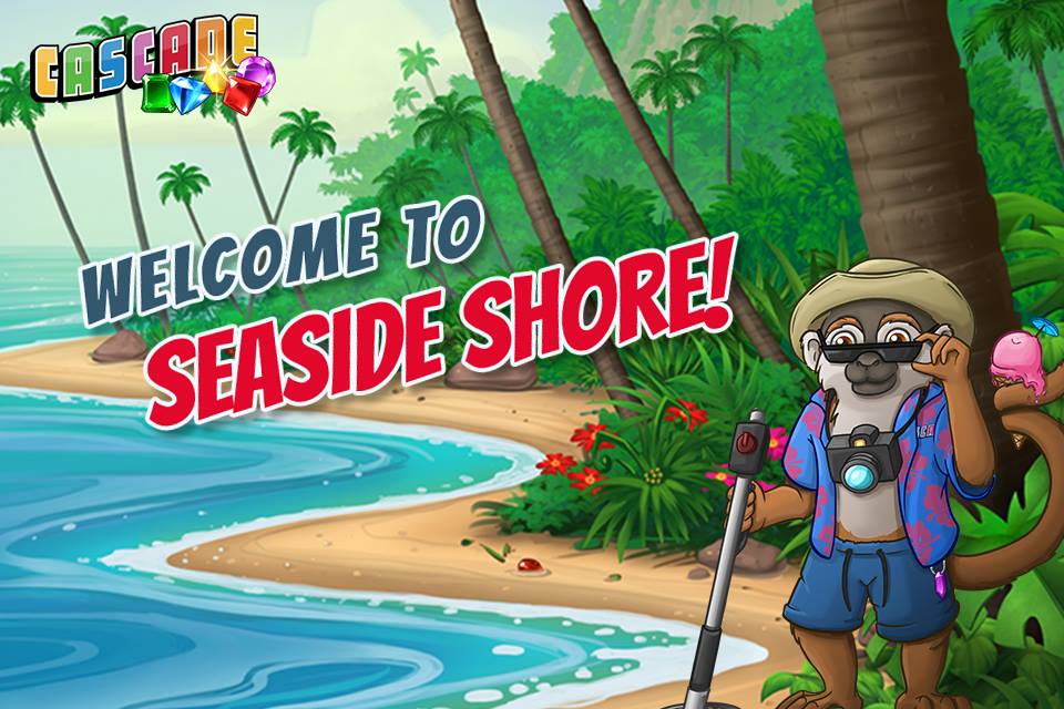 Cascade: Search for Treasure at the Seaside Shore! | funkitron