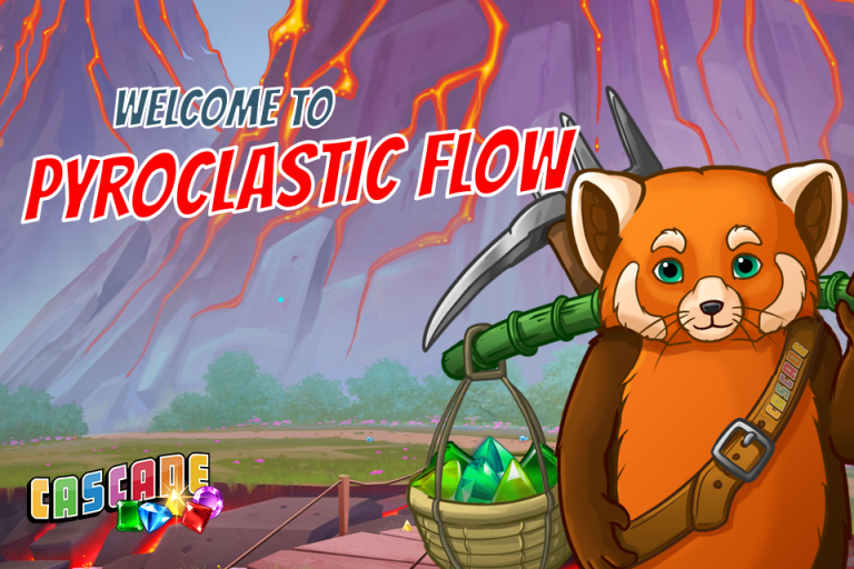 Cascade: Fiery Fun In Pyroclastic Flow! | funkitron